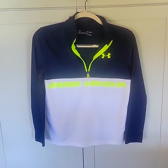 Under Armour | Shirts & Tops | Yl Under Armour Half Zip Shirt | Poshmark